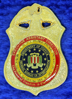 FBI Executive Assistant Director Police Federal Investigation Challenge ...