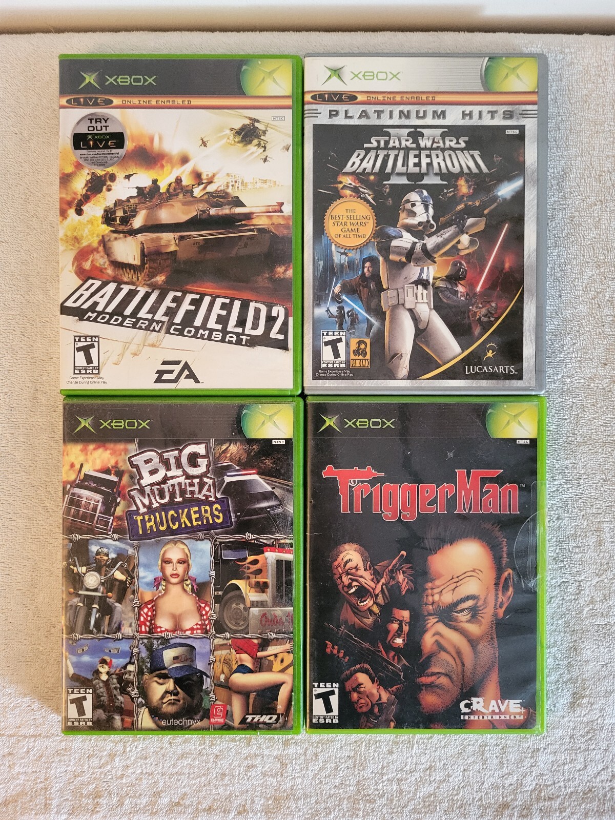Lot of 10 Original Xbox Games Bundle~All Complete & Tested~Star Wars ...