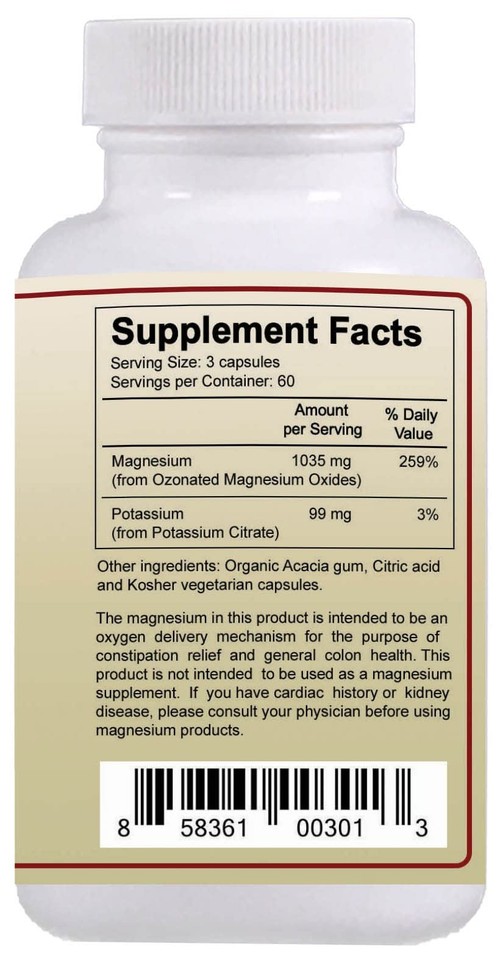 Constipation Relief Formula #1 (Large Bottle - 180 Cap) | eBay