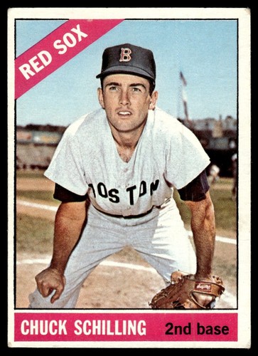 1966 Topps Chuck Schilling Boston Red Sox #6 | eBay