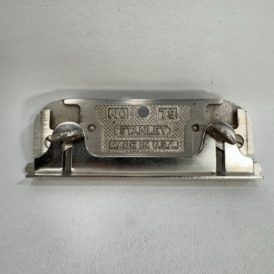 Vintage Stanley No. 79 Side Rabbet Plane Woodworking Carpentry Hand ...