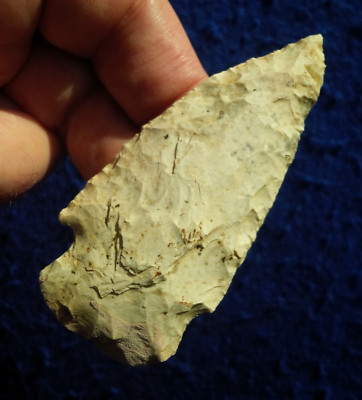 3-5/16" FERRY INDIANA ARROWHEAD Authentic Indian Artifact AUTHENTIC ...