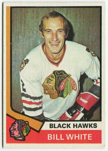 1974-75 Topps #90 Bill White Chicago Blackhawks | eBay