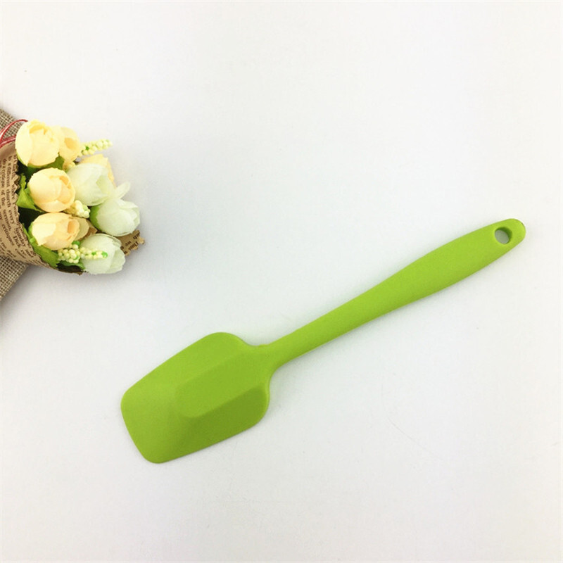 Silicone SpatulaBaking Rubber Scrapers integrated high temperatures ...