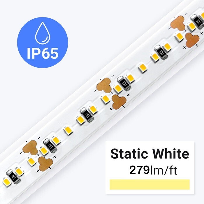 IP65-CB-30K-24V-16 FlexFire LEDs 16.4Ft IP65 Outdoor LED Strip Light ...