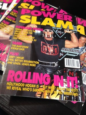 WWE Power Slam Magazine # 58 HULK HOGAN WWF Wrestling Magazine + Poster ...