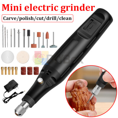 Mini Electric Grinder Polishing Carving Tools Handheld Home Drill ...