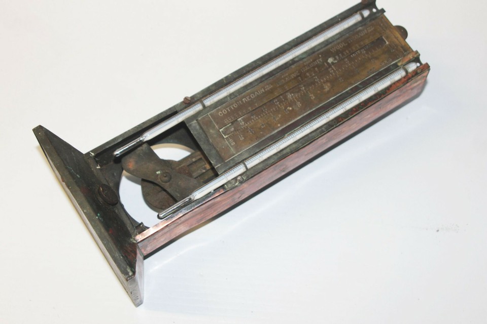 Antique Vintage American Moistening Co - Brass Humidifer Relative ...