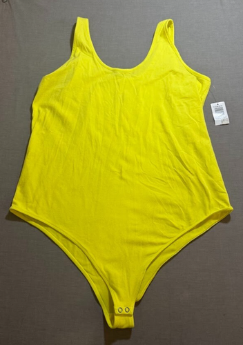 Torrid Body Suit Women 4X Yellow Sleeveless Pullover Body Ladies. | eBay