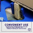 BISupply Pallet Claw Puller - 5000lb Max Scissor Clamp Gripper with ...