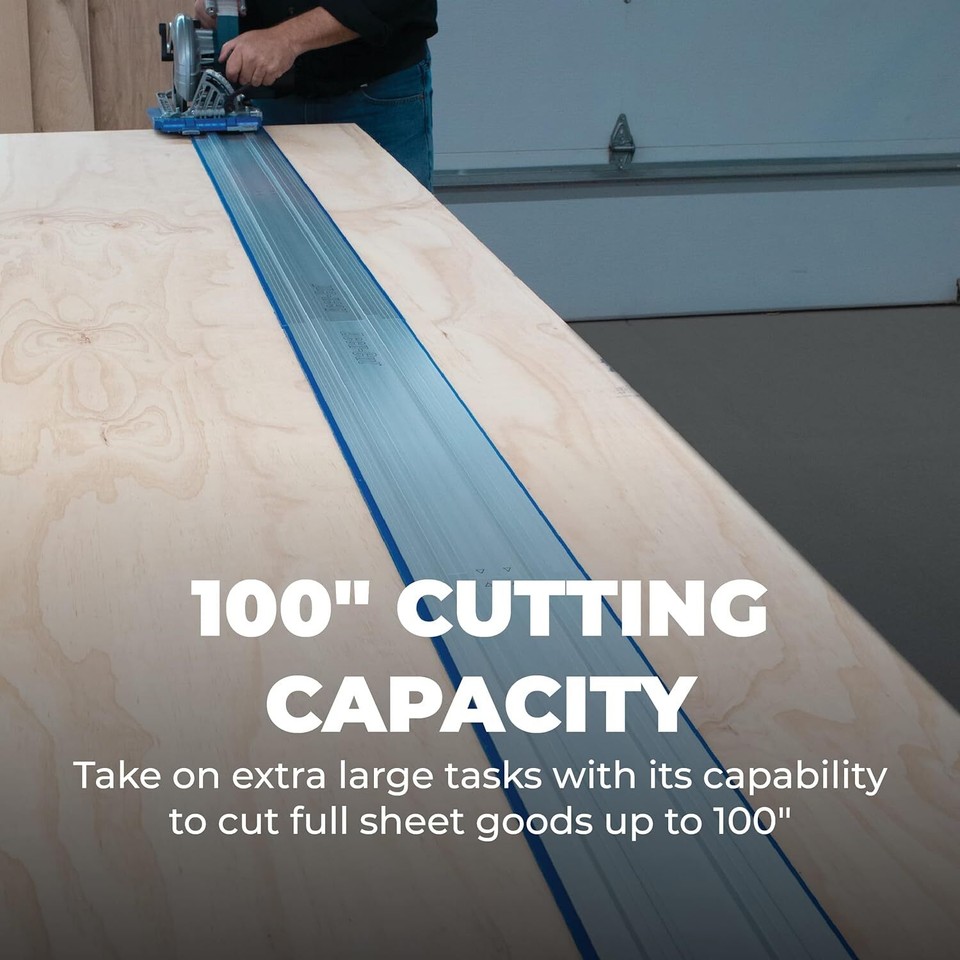 Kreg KMA3700 Accu-Cut XL - Universal Track Saw Guide System - Make Cuts ...