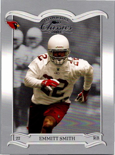 Emmitt Smith 2003 Donruss Football Card #26 (NM) | eBay