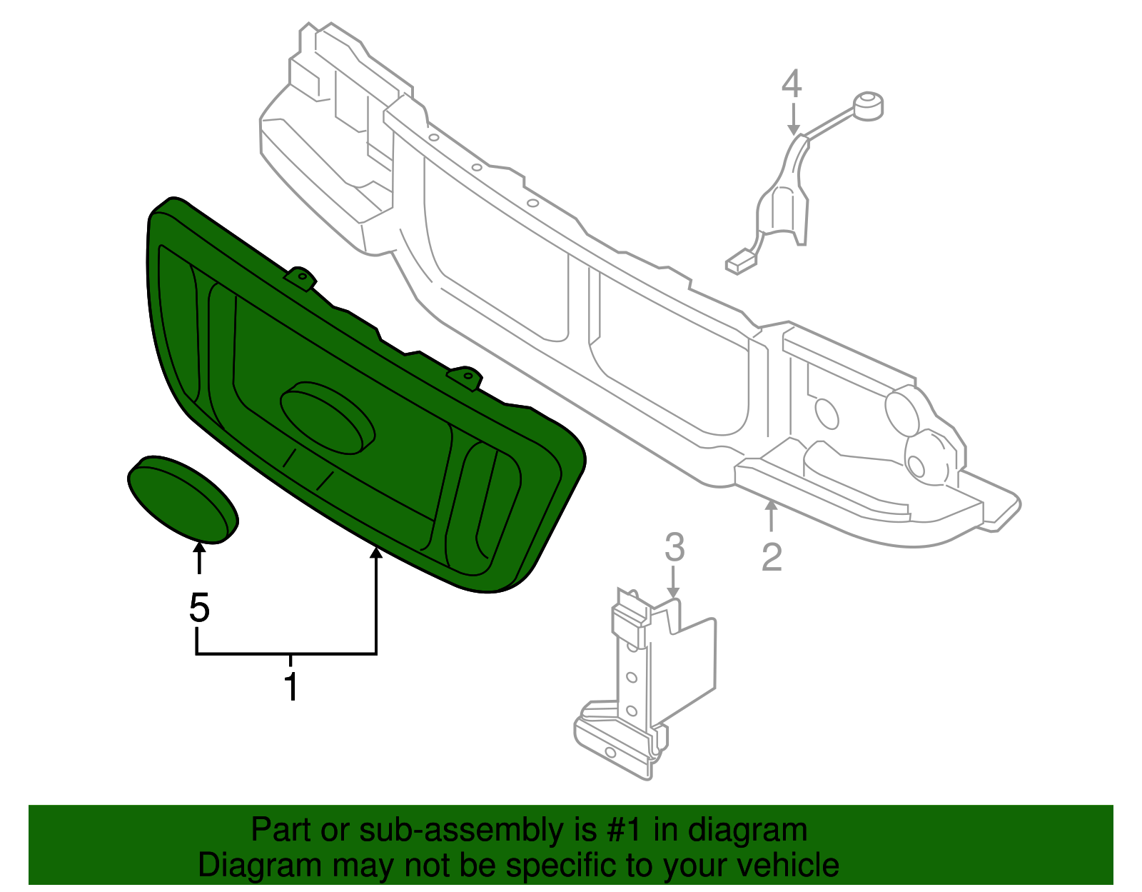 Ford 6L5Z8200BAB Genuine OEM Grille for sale online | eBay
