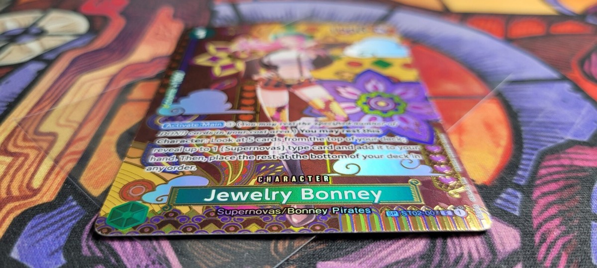 Jewelry Bonney SP SEC ST02-007 OP08 Alternate Art One Piece Jewelry Bonney SP SEC ST02-007 OP08 Alternate Art One Piece
