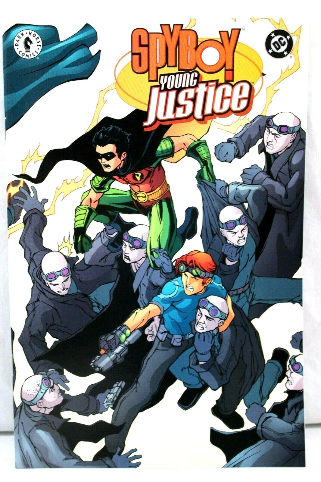 Spyboy Young Justice #1 Peter David 2002 Comic Dark Horse DC Comics F+ | eBay