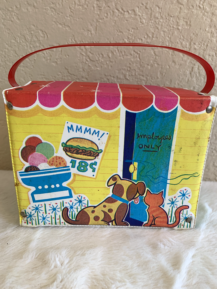 Vintage 1966 Liddle Kiddles Hot Dog Stand Case Rare | eBay