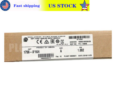 Sealed Allen-Bradley 1756-IF16H ControlLogix Analog Input Module 1756 ...