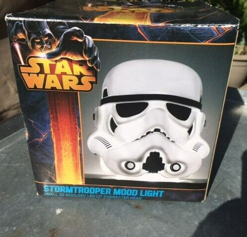 Star Wars Stormtrooper 3D Mood Light Desk Lamp Portable Nightlight | eBay