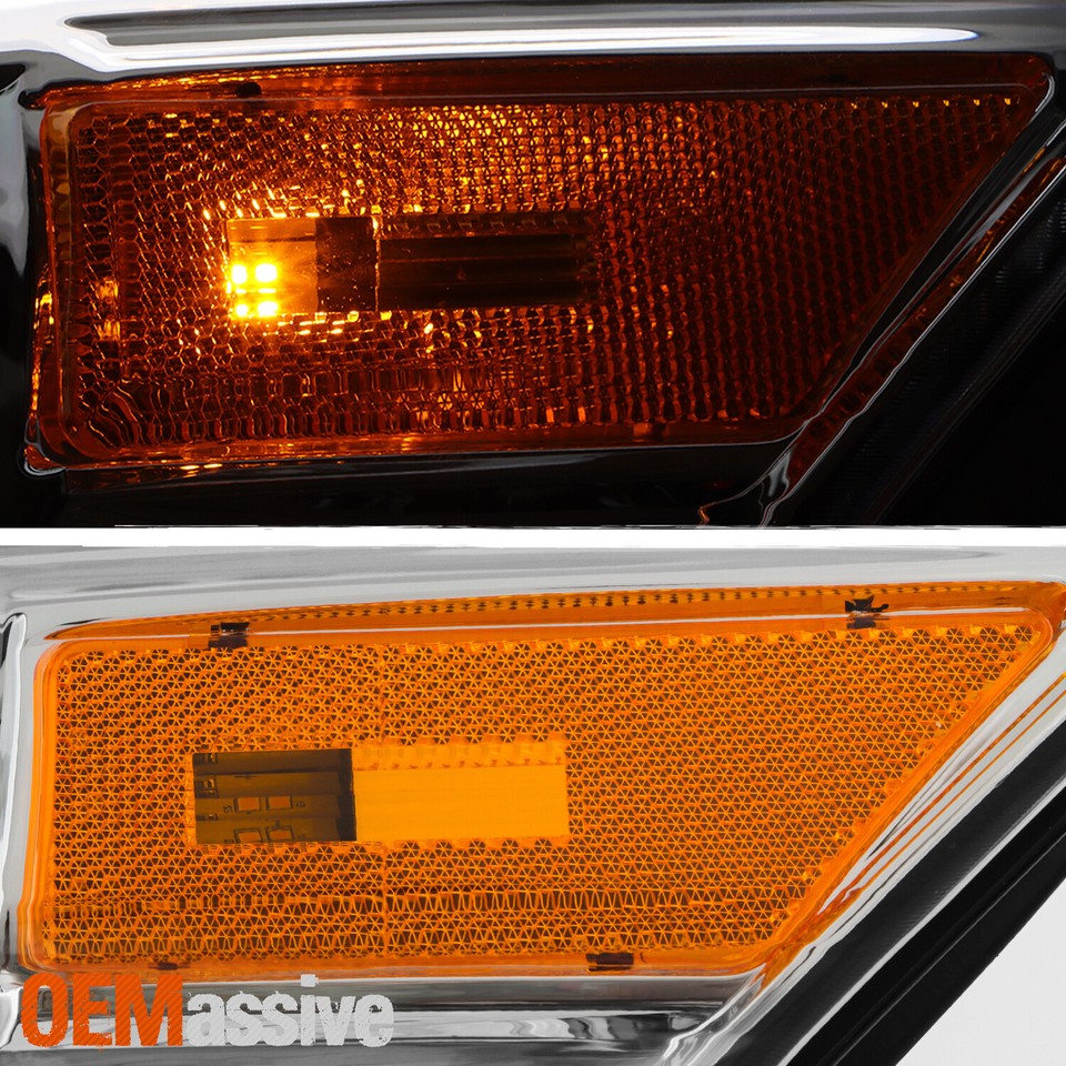 2015-2023 Ford Transit 150 250 350HD Projector Chrome Headlights ...