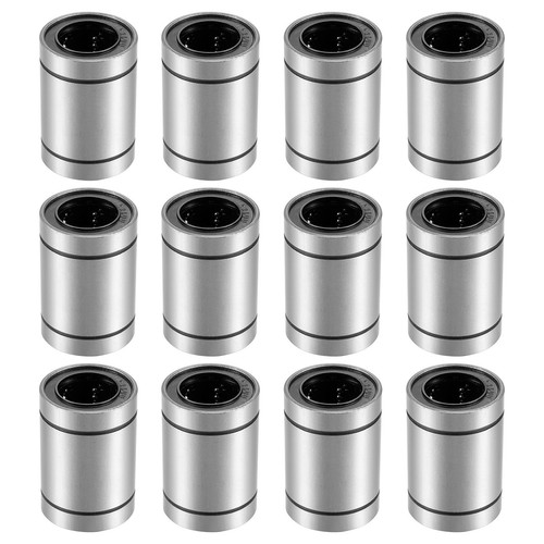 12pcs LM25UU Linear Ball Bearings, 25mm Bore 40mm OD 59mm Long Linear ...