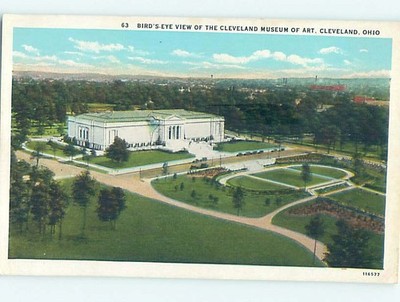 Unused W-Border MUSEUM SCENE Cleveland Ohio OH : make an offer hr0709 ...