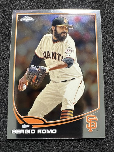 SERGIO ROMO #51 2013 Topps Chrome Baseball QTY San Francisco Giants | eBay