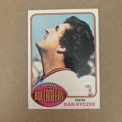 1976 Topps Dan Ryczek # 366 Tampa Bay Buccaneers Bucs Football Card NFL ...