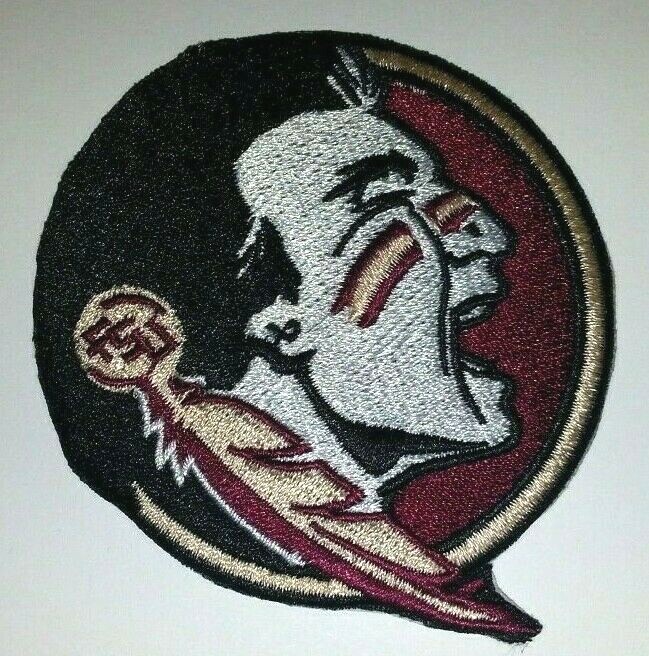 Florida State Seminoles~FSU~Embroidered PATCH~@ 2 7/8" Round~ACC~Iron ...
