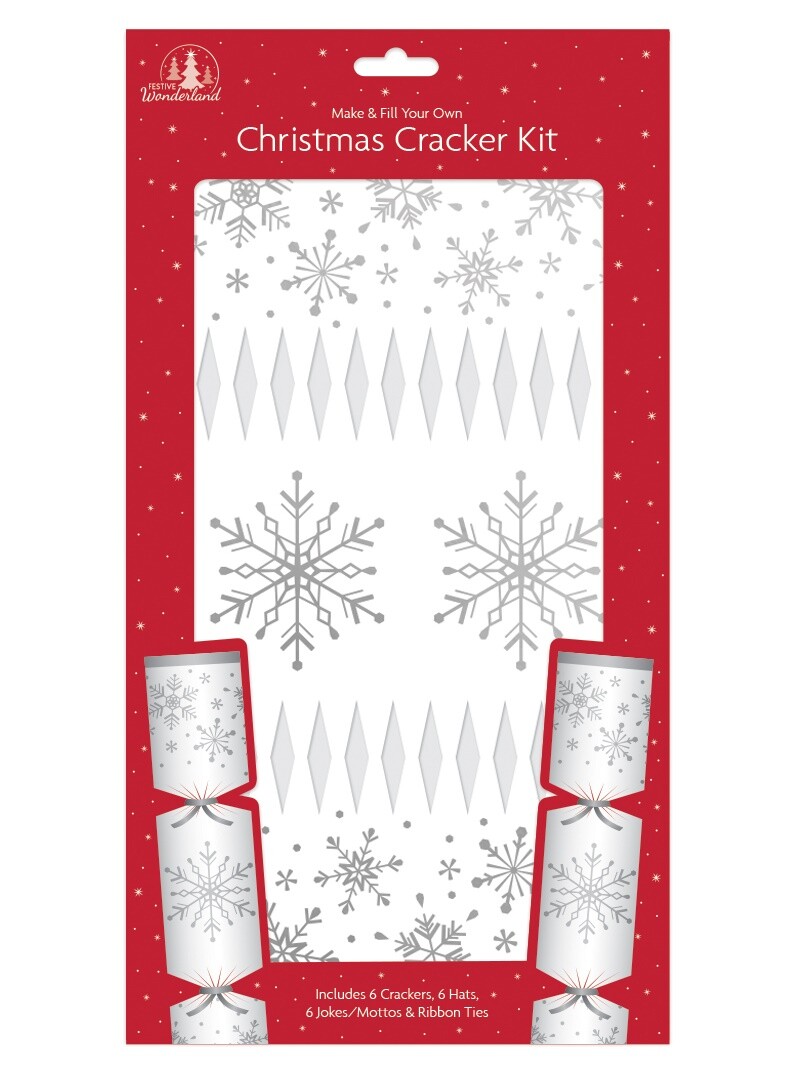 Make And Fill Your Own Christmas Cracker Craft Kit With Snappers Hats ...