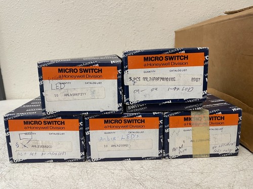 Lot of 5 Micro Switch OP-AR30 Precision Switches Honeywell Vintage NOS ...