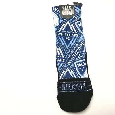 Rock Em Vancover Whitecaps FC Mens Socks Blue Size S/M New E33 | eBay