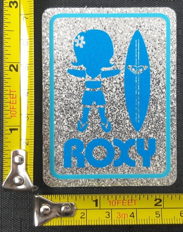 ROXY QUIKSILVER 90s-00s Vintage Genuine Surf Surfing Sticker RARE NOS ...
