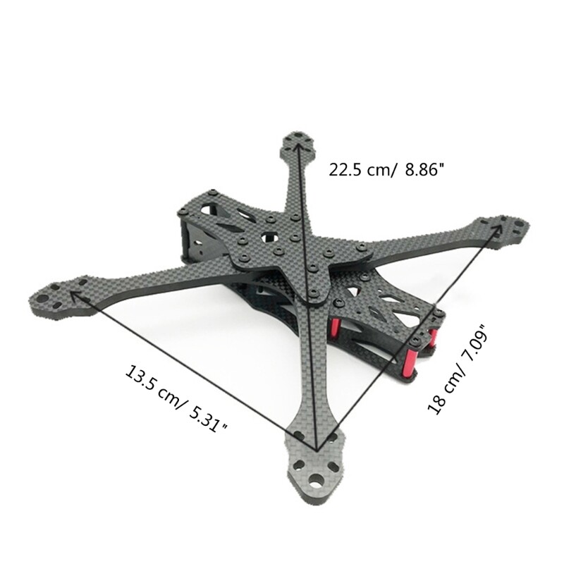 5inch FPV Racing Flight Frame Carbon Fiber Frame for FPV Freestyle ...