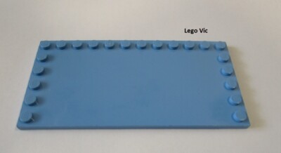 Lego 6178 Plate 6x12 Md Blue Plaque Belville 5850 Star Wars 75157 MOC ...
