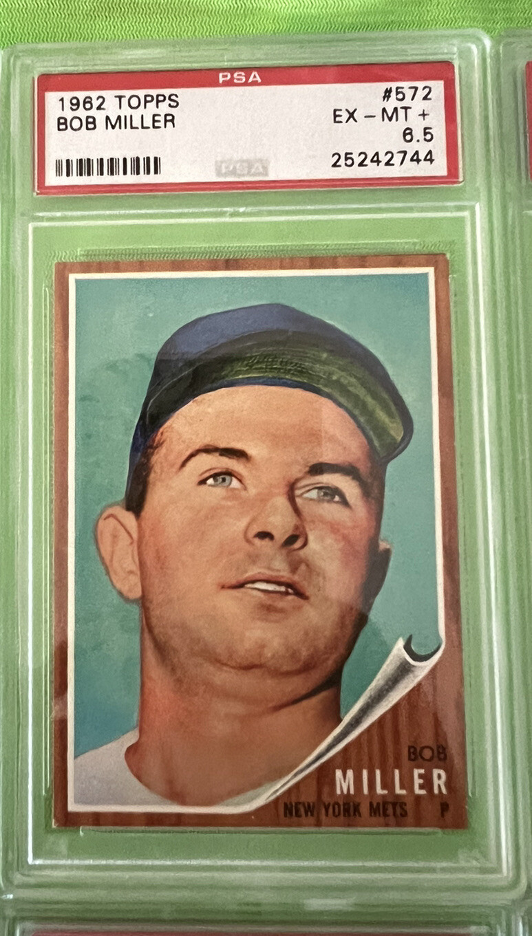 1962 Topps - High # #572 Bob Miller for sale online | eBay