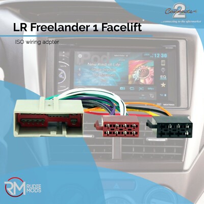 CT20LR01 Car Stereo Radio ISO Adapter Wiring to fit LR Freelander 1 ...