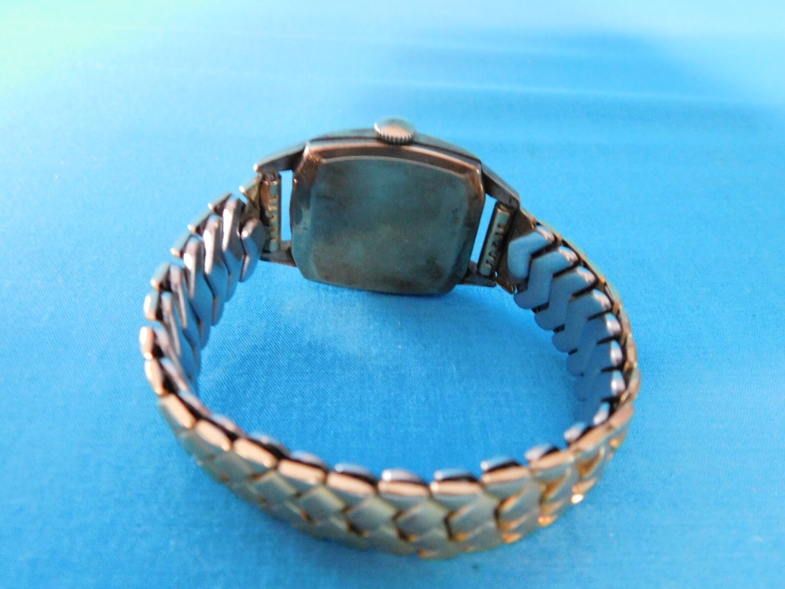 VINTAGE HALLMARK LONVILLE WRIST WATCH 10 CARAT ROLLED GOLD PLATE WITH ...