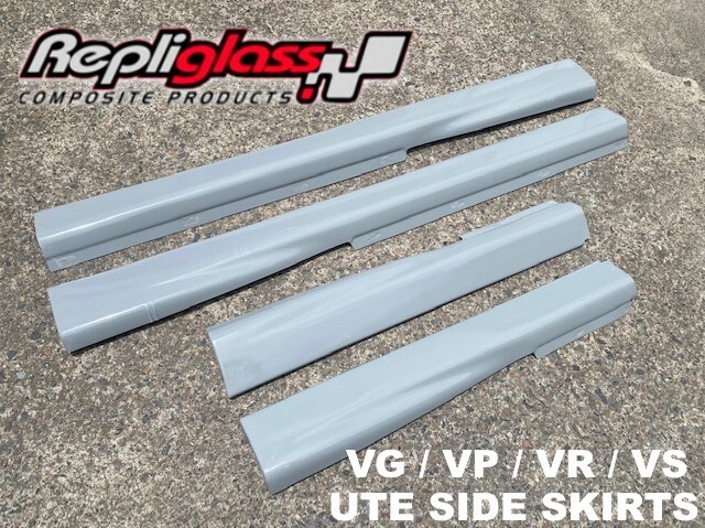 SIDE SKIRTS compatible for HOLDEN COMMODORE VG VP VR VS UTE two piece ...