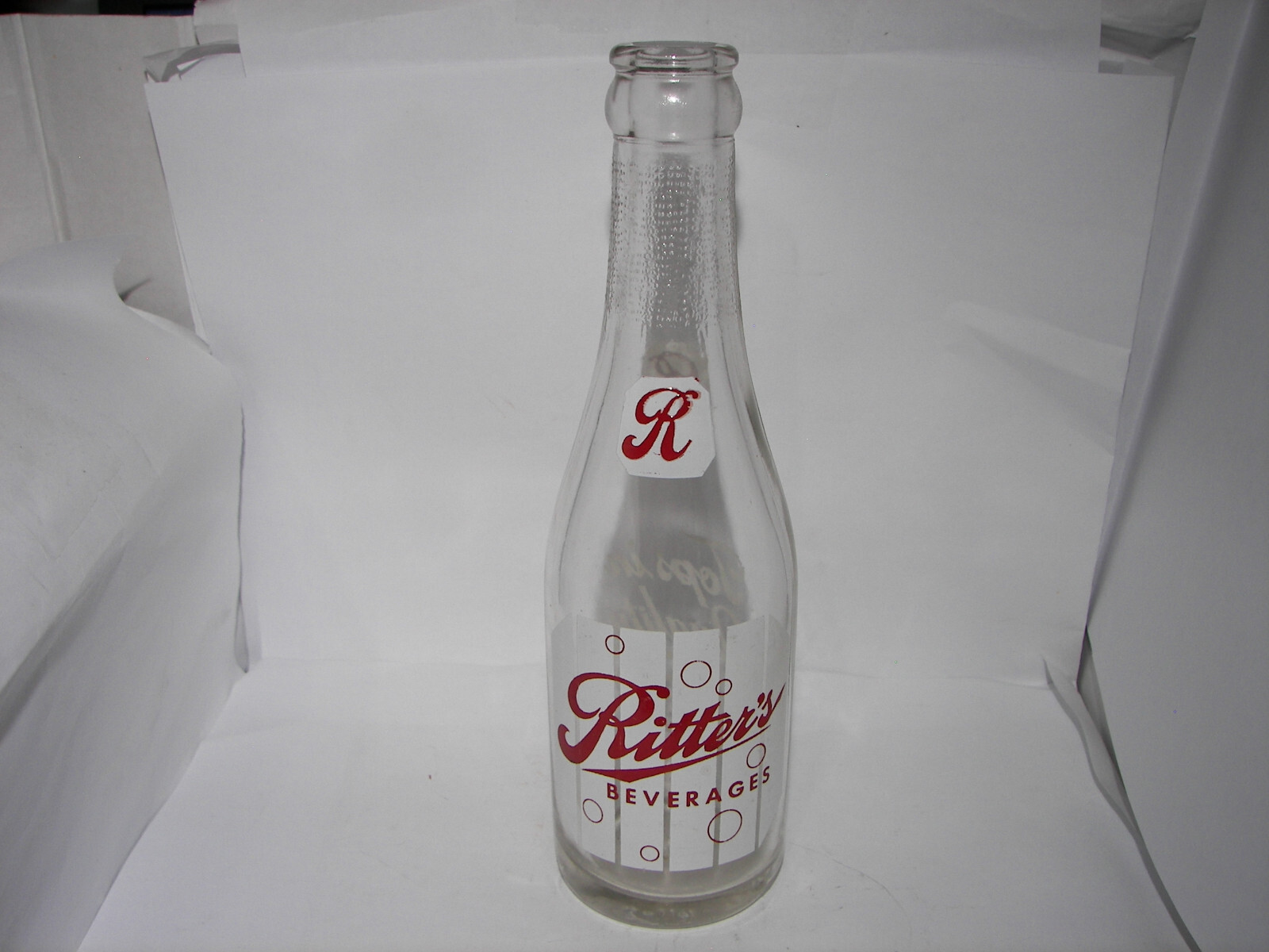 Vintage Soda POP Glass Bottle RITTER'S OF CEDARBURG WISCONSIN SINCE ...
