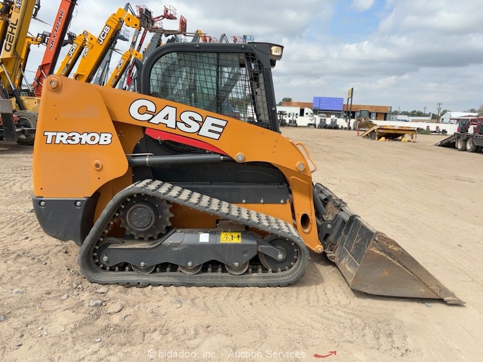 2022 Case TR310B Skid Steer Track Loader Crawler Aux Hydraulics Bucket ...