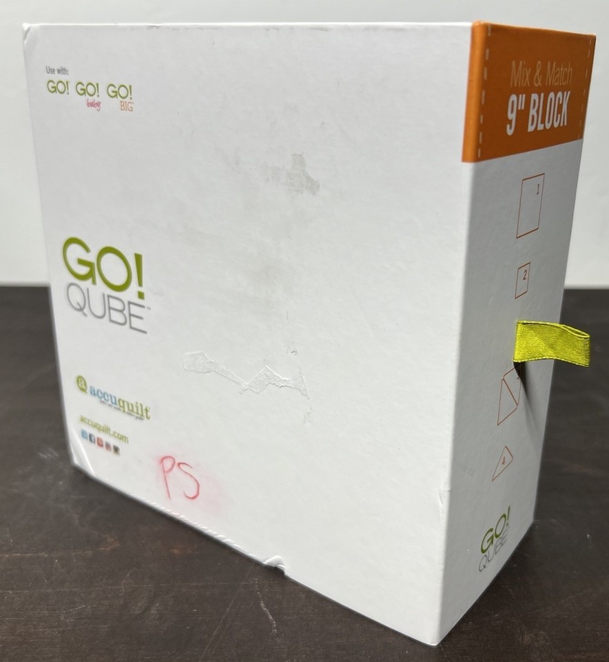 Go Qube Cube Mix And Match 9” Block 1-4 Accuquilt ( 4 DIES ONLY! ) | eBay