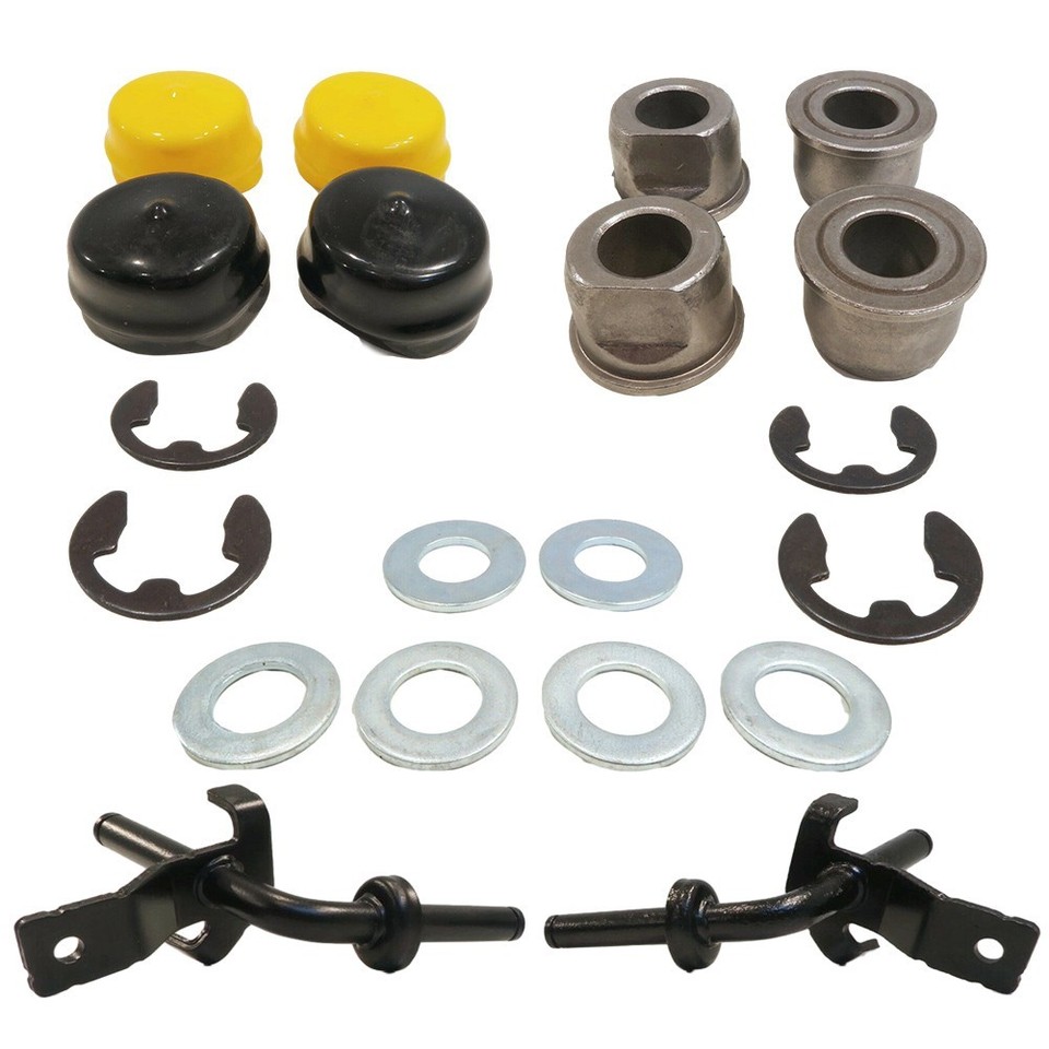 Front Steering RH LH Spindle Kit Left Spindle Retainers Right Spindle ...