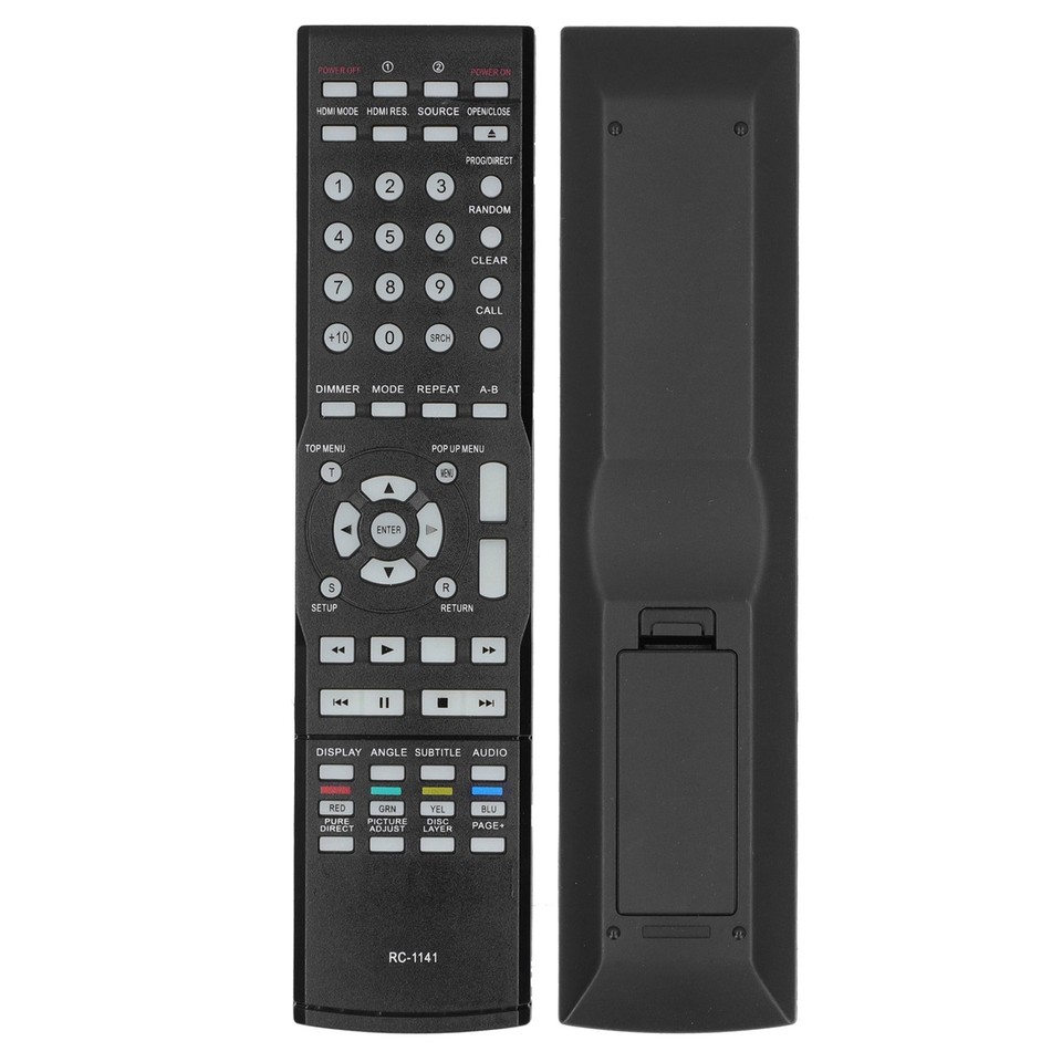RC1141 Bluray DVD Player Remote Control Replacement For DBP4010UD/DBPA ...
