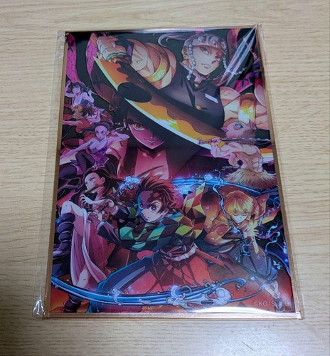 Demon Slayer Key Visual Acrylic Shikishi Movie Demon Slayer Theater ...