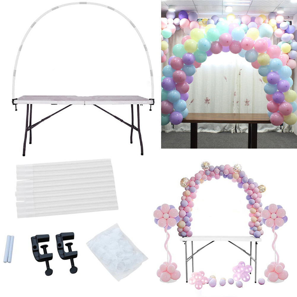 Table Clip Arch Balloon Arch 12ft DIY Table Top Balloon Arch Stand Kit