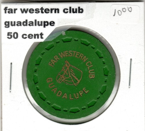 FAR WESTERN CLUB 50 CENTER | eBay