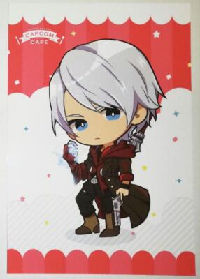 Devil May Cry Nero Dmc4 Postcard Bonus Capcom Cafe 6Th Edition | eBay