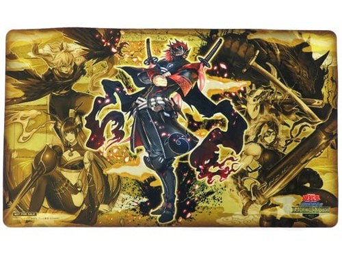 Yugioh Official Playmat Meizen the Battle Ninja Konami RANKING DUEL ...