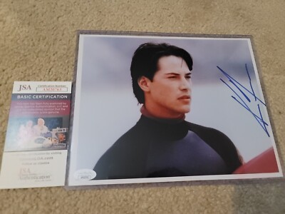KEANU REEVES Signed Autograph 8X10 Photo POINT BREAK Movie JSA | eBay