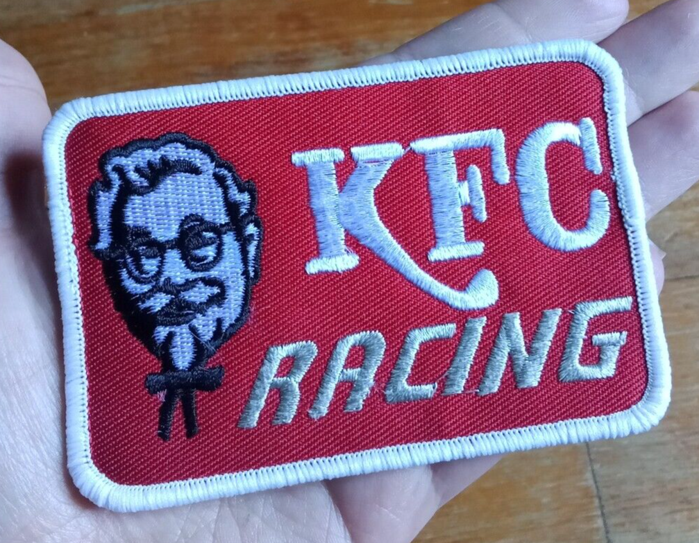 Vtg KFC Hot Rod Racing Sew-On Patch TRUCKER HAT Patch | eBay